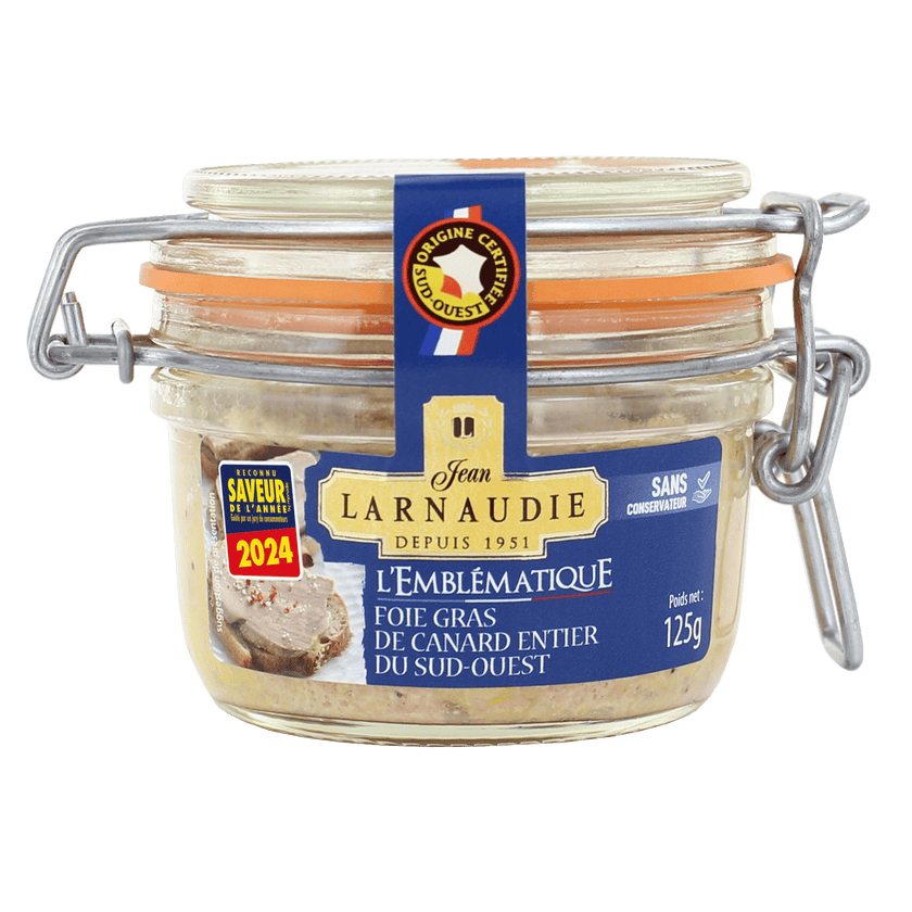 Duck Foie Gras, Whole L’Eblematique 125g – Brera Deli and Butchery