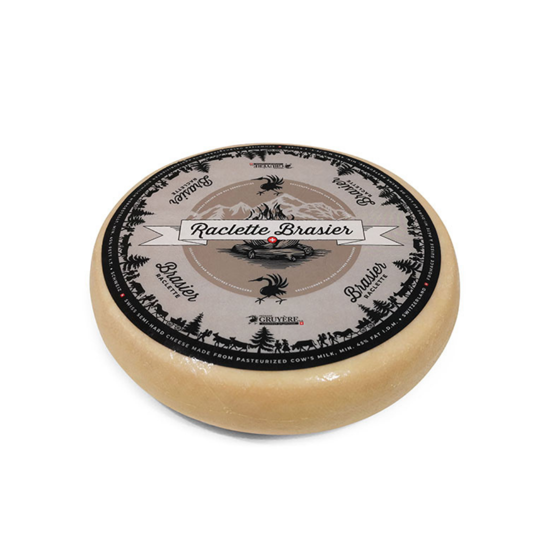 Fromage Gruyère Raclette Brasier - Swiss Cheese for Raclette – Brera ...