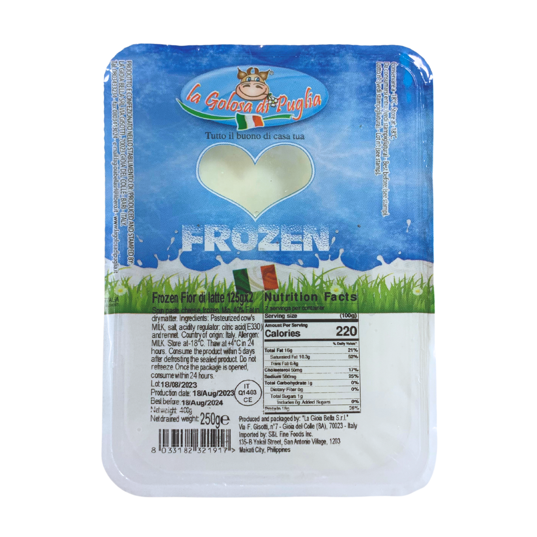 La Golosa di Puglia Mozzarella Fior di Latte - Authentic Italian Cheese ...