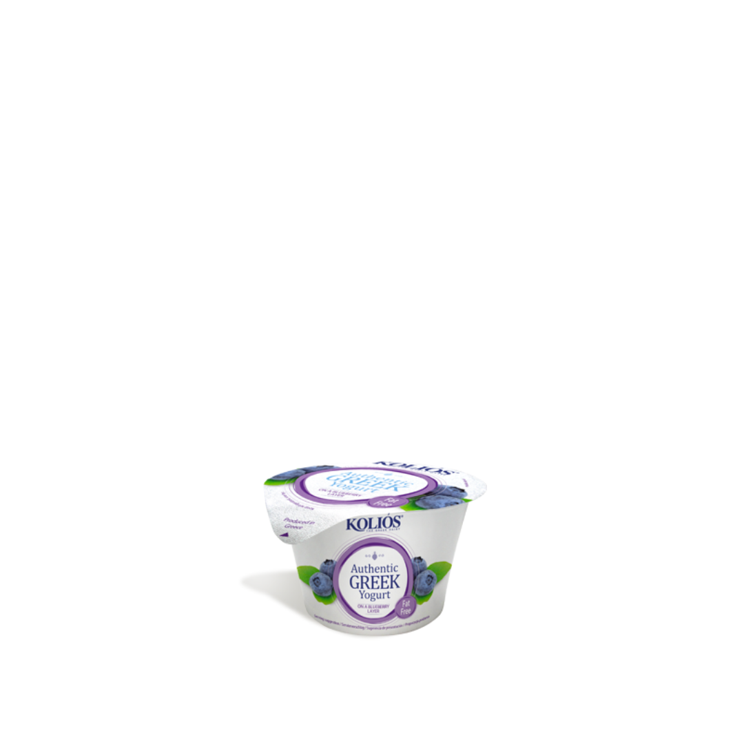 Koliós Fat-Free Greek Yogurt Blueberry - Sweet & Tangy – Brera Deli and ...