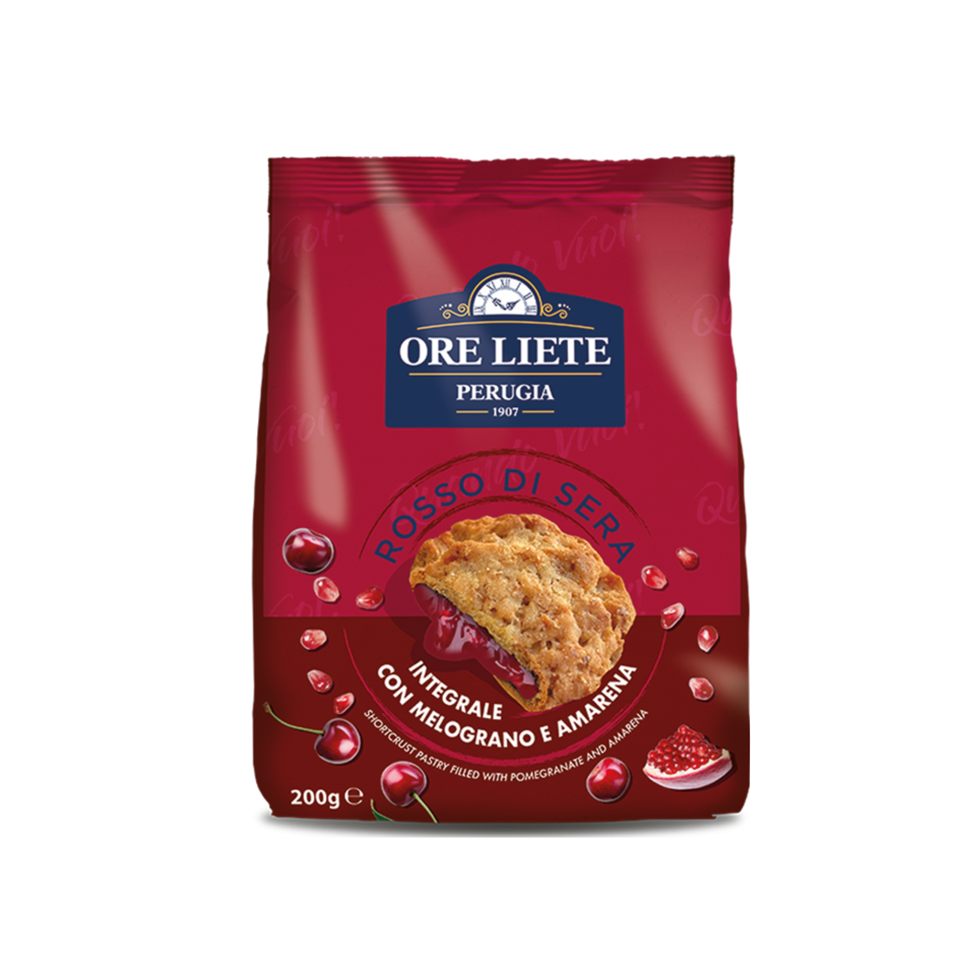Ore Liete Short Crust Pastry Filled with Pomegranate and Black Cherry ...
